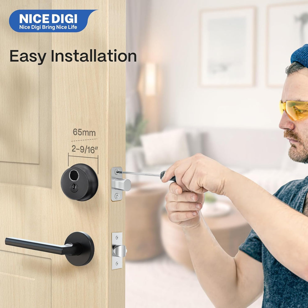 NICE DIGI Smart Deadbolt Lock for Front Door
